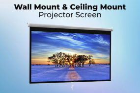 Grey Projector Screen | ScreenTechnics® | Mumbai